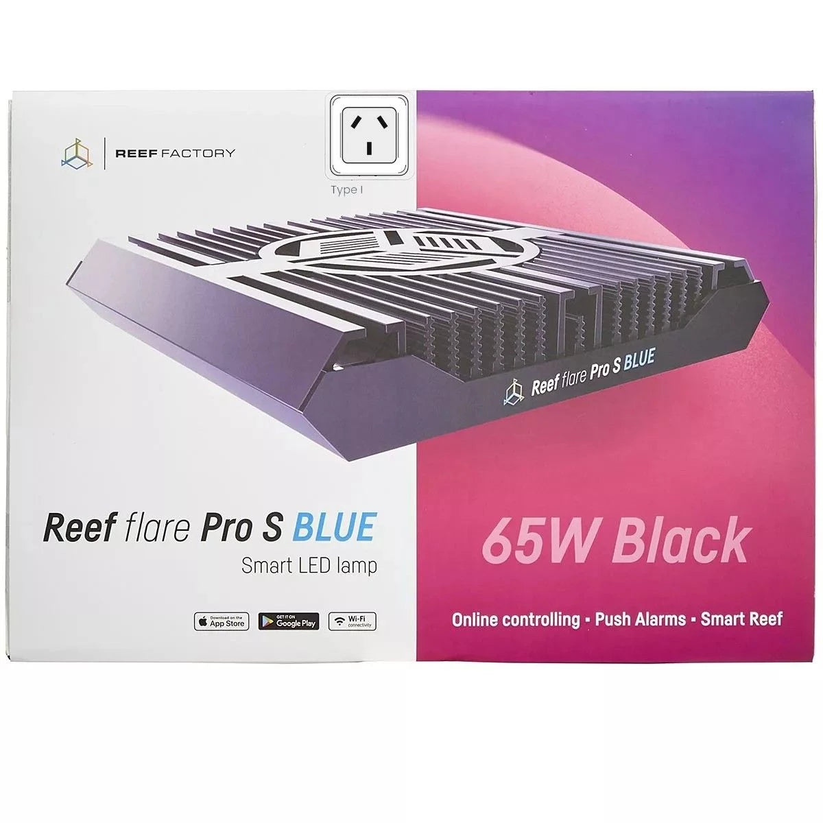 Reef Factory Reef Flare Pro S Blue (Black)