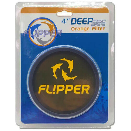 Flipper Deep See Orange Filter 4”